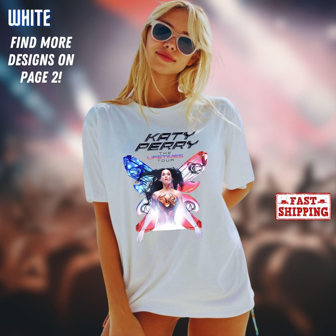 Comfort Colors 2026 Katy Perry the Lifetime Tour Shirt, Katy Perry Tee ...
