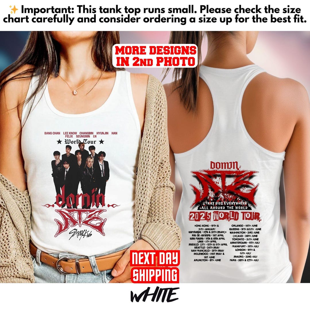 Stray Kids Kpop Tank Top, Stray Kids Logo Tank Top, SKZ Tank Top, Kpop ...