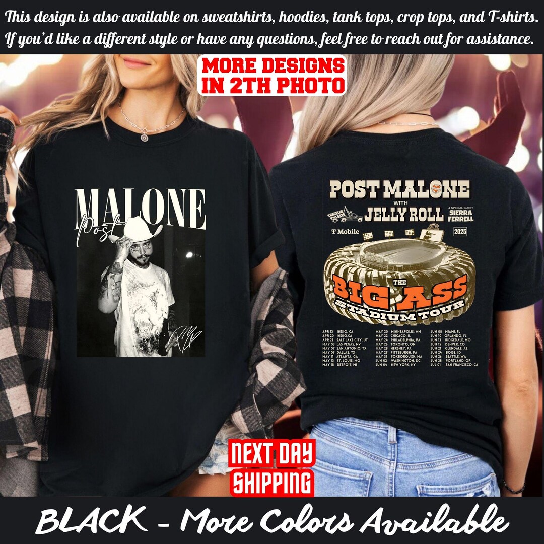 Comfort Colors Post Malone, Post Malone Losers Shirt, Post Malone Tour ...