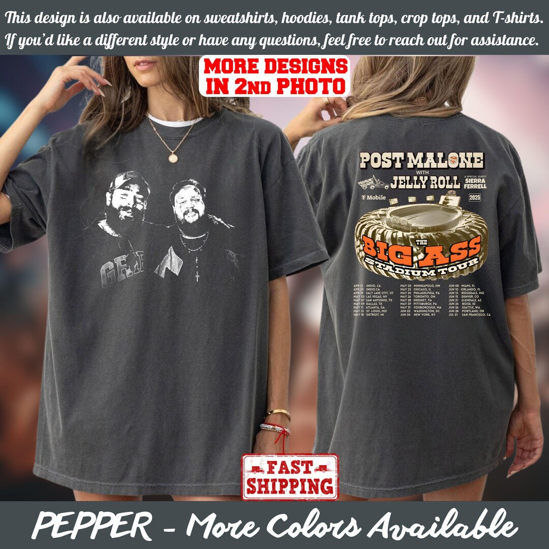 Comfort Colors Post Malone, Post Malone Losers Shirt, Post Malone Tour ...