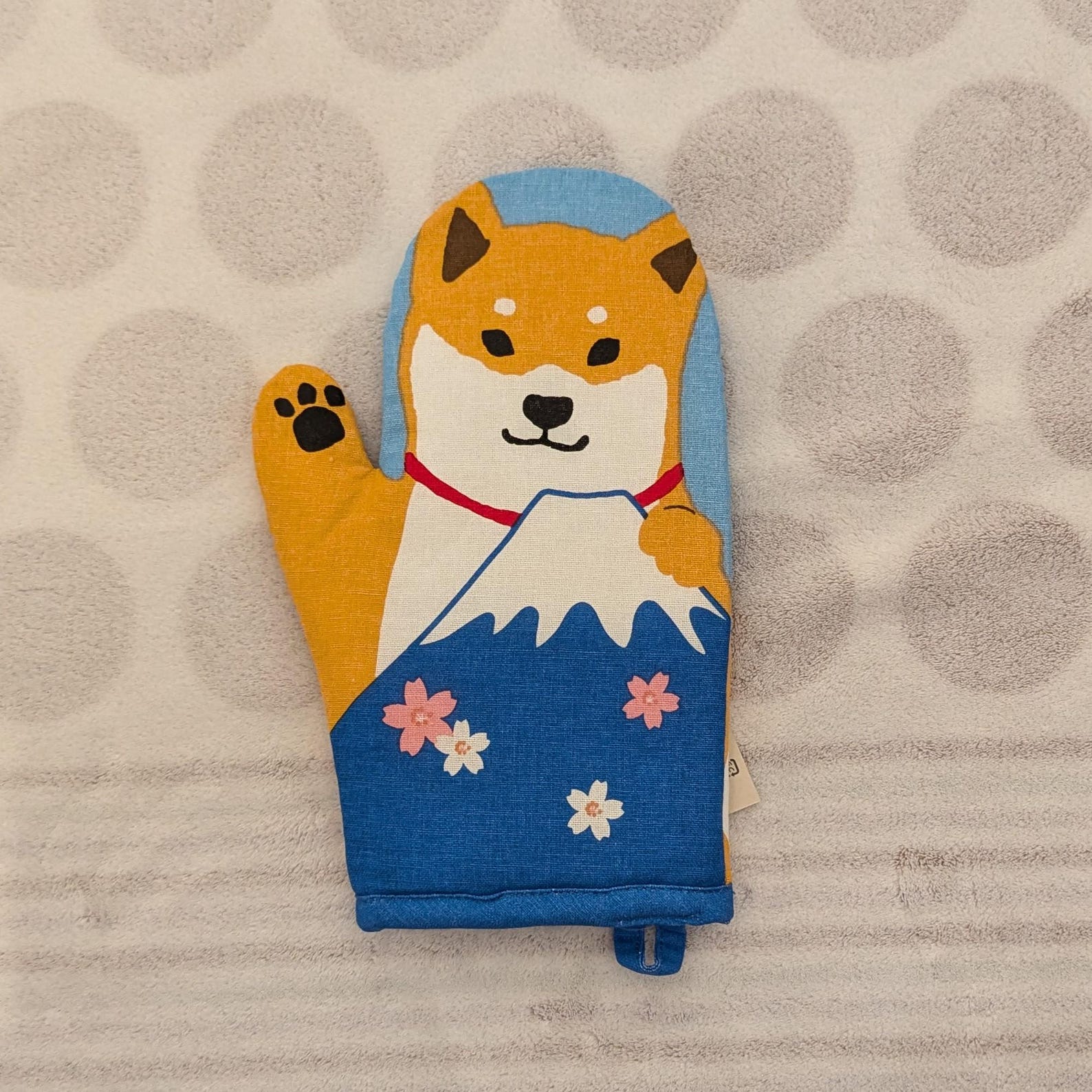 Shiba Inu Oven Mitt, Shiba Inu Pot Holder, Shiba Inu Gift, Black Shiba ...