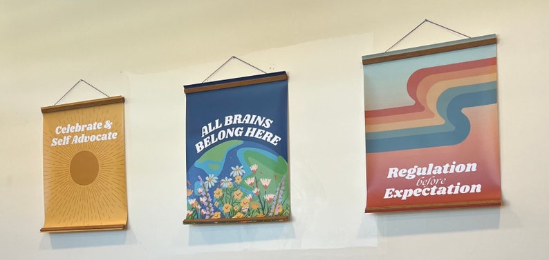 Regulation Before Expectation Retro Speech Therapy Decor, Clinic ...