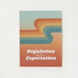 Regulation Before Expectation Retro Speech Therapy Decor, Clinic ...