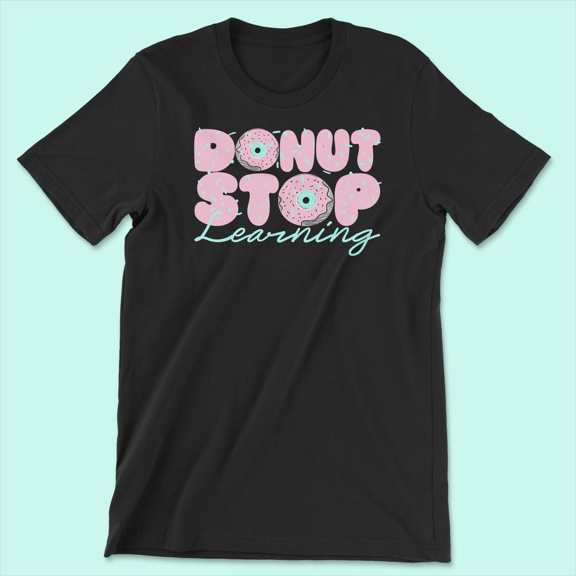 Donut Stop Svg/ai Learning - Donut Wall Decor PNG - Designs for ...