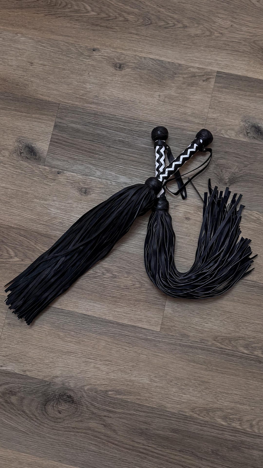 Genuine Leather Flogger Whip, Heavy BDSM Kink Accessory, Fetish Impact ...