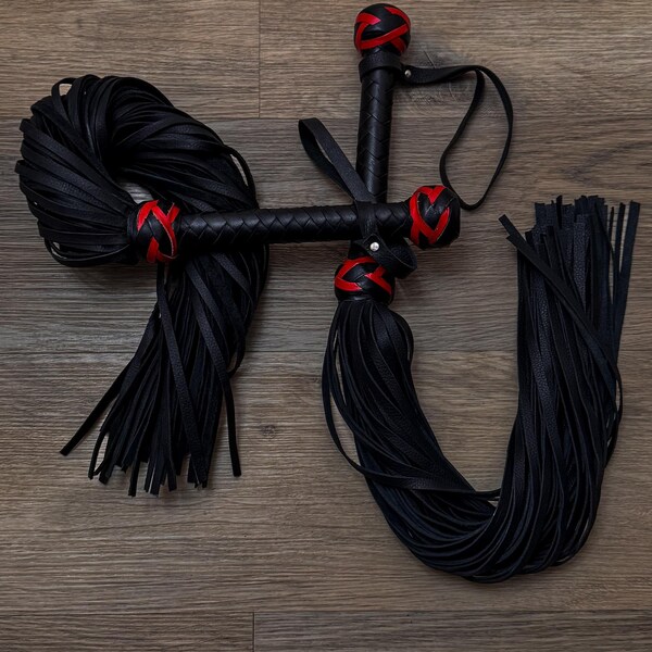 Leather Flogger - Etsy