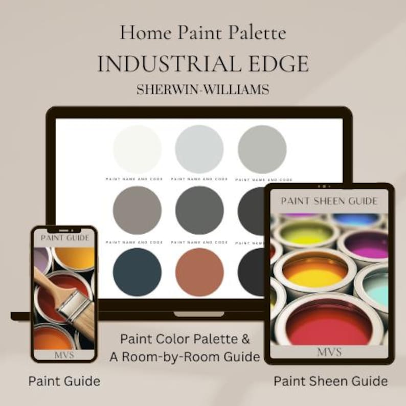Home Paint Color Palette Industrial Collection Industrial Edge Paint ...
