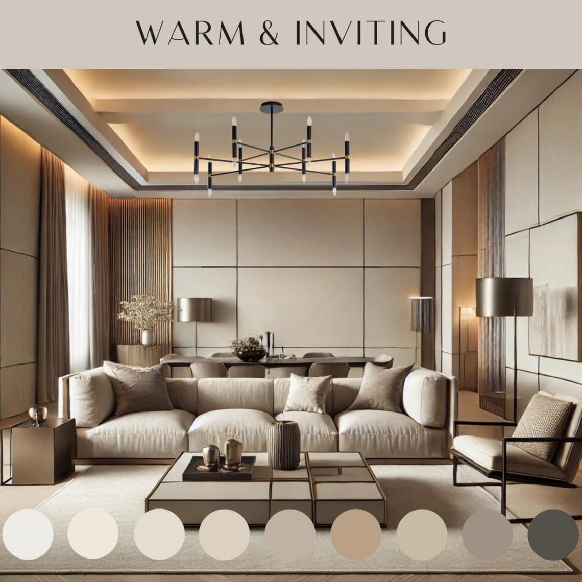 Home Paint Color Palette Home Staging Collection Warm & Inviting Paint ...