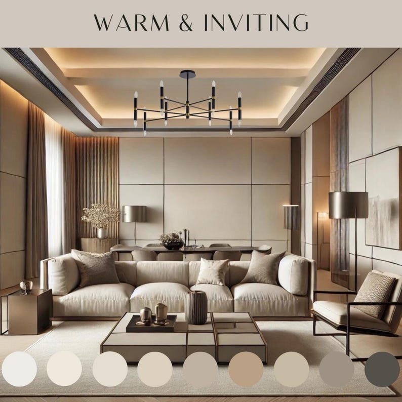 Home Paint Color Palette Home Staging Collection Warm & Inviting Paint ...