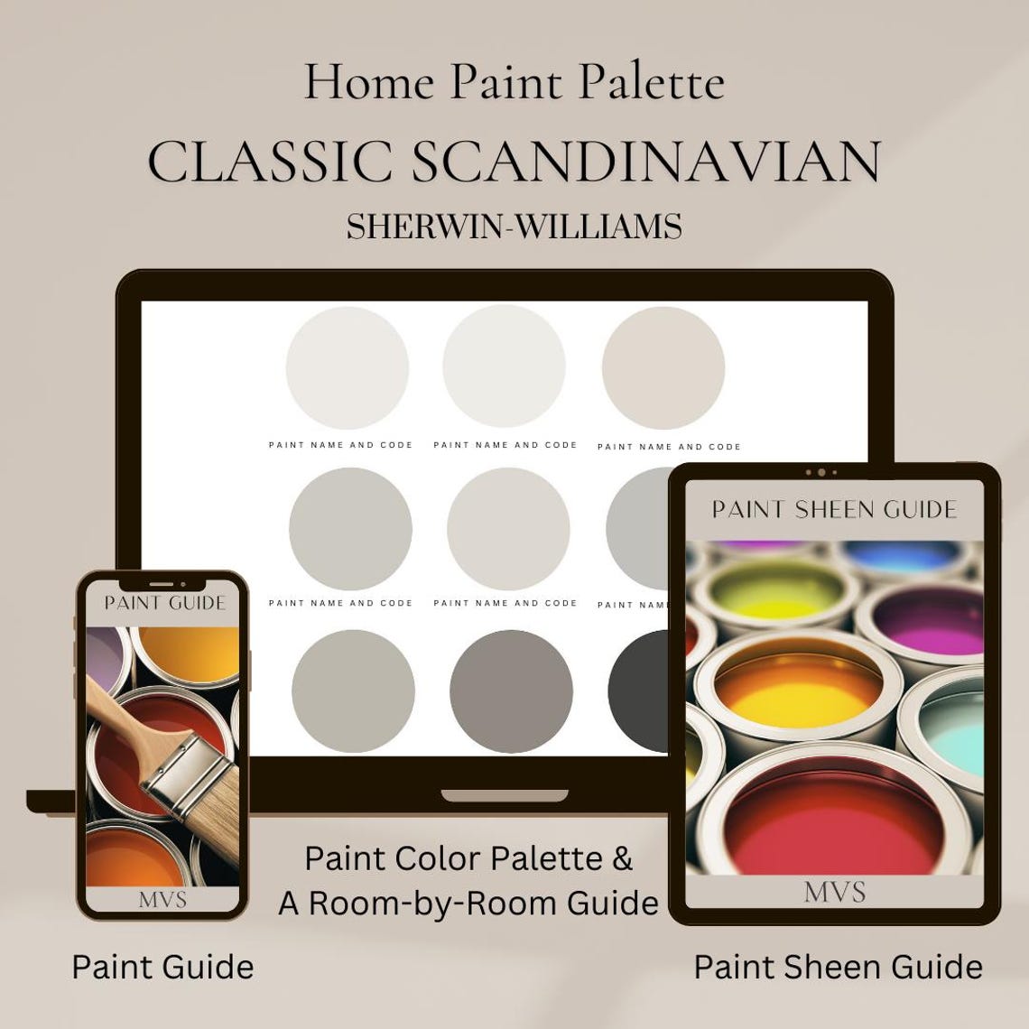 Home Paint Color Palette Scandinavian Collection Classic Scandinavian ...