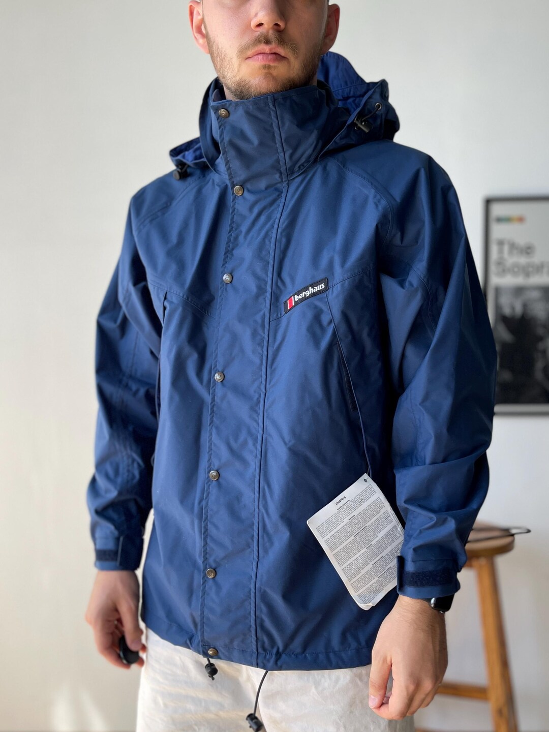Vintage Berghaus Nylon Waterproof Jacket Size S\M NWT - Etsy