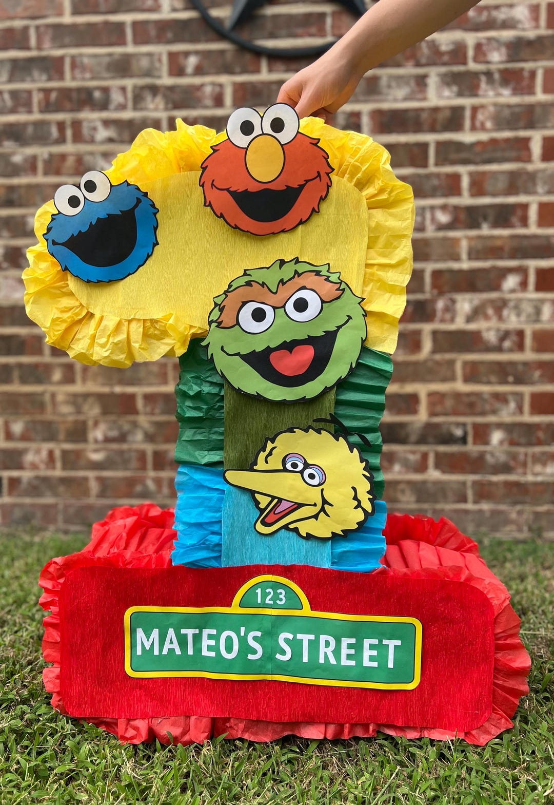 Sesame Street Piñata - Etsy