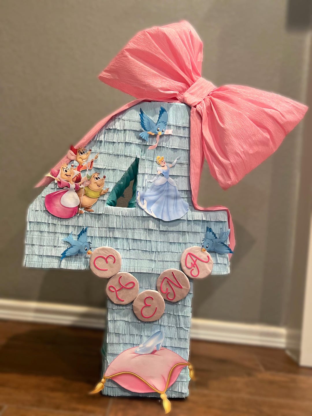 Cinderella Number Piñata - Etsy