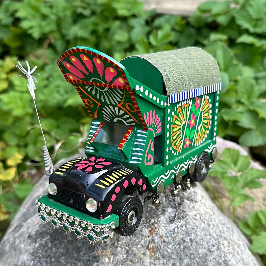 Decorative Trucks, Colorful Trucks, Handmade Truck, Table Truck Decor ...