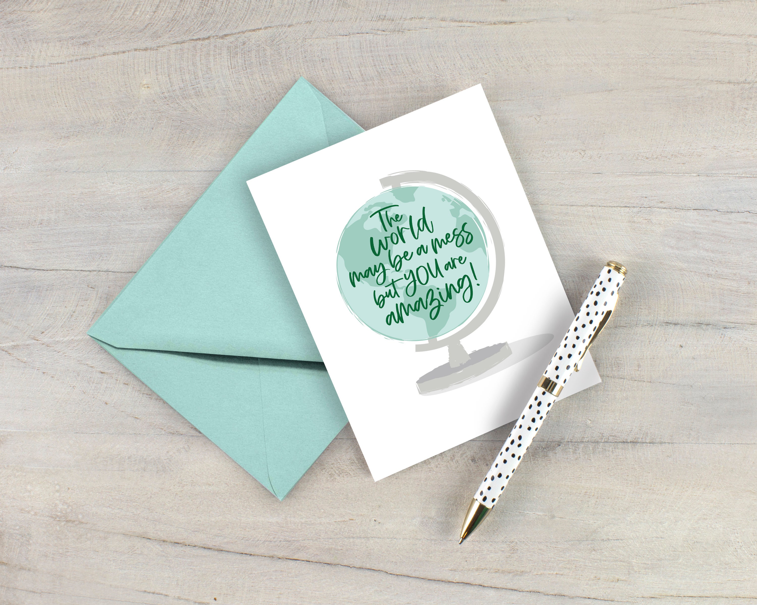 Appreciation card Supportive card You are the best Job well | Etsy