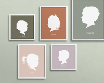 Custom Silhouette - Etsy