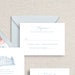 Light Blue Venue Sketch Invitation, Pastel Wedding Invitation With ...