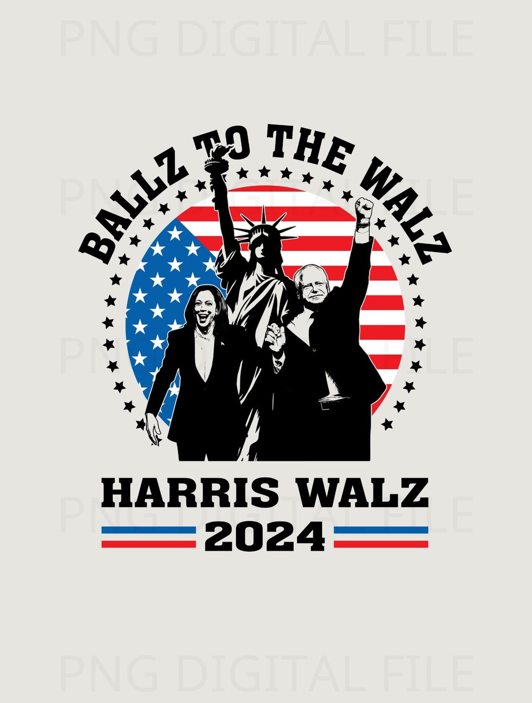 Ballz to the Walz Png, Kamala Harris Png, Harris Walz Png, Tim Walz Png ...