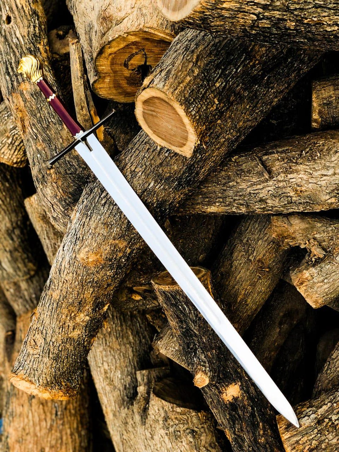 Custom Handmade Rhindon Sword of Peter Perentie Chronicles of Narnia ...