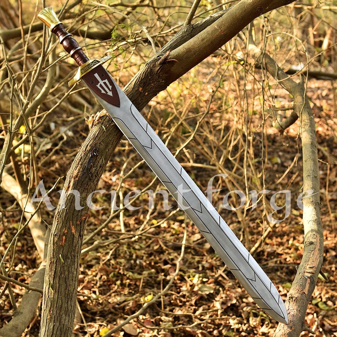 Handmade Riptide Sword of Percy Jakson Anaklusmos Sword the Olympian ...
