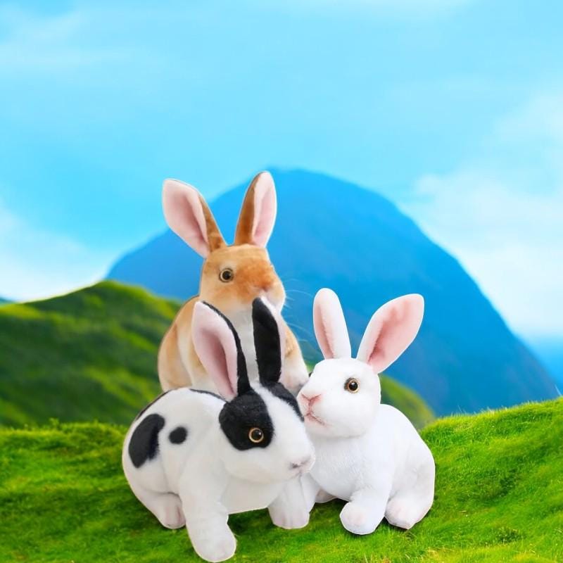 Cute Bunny Plush - Etsy