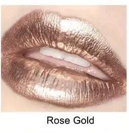 Metallic Liquid Lipstick Shimmer & Glitter Long-wear Non-stick Diamond ...