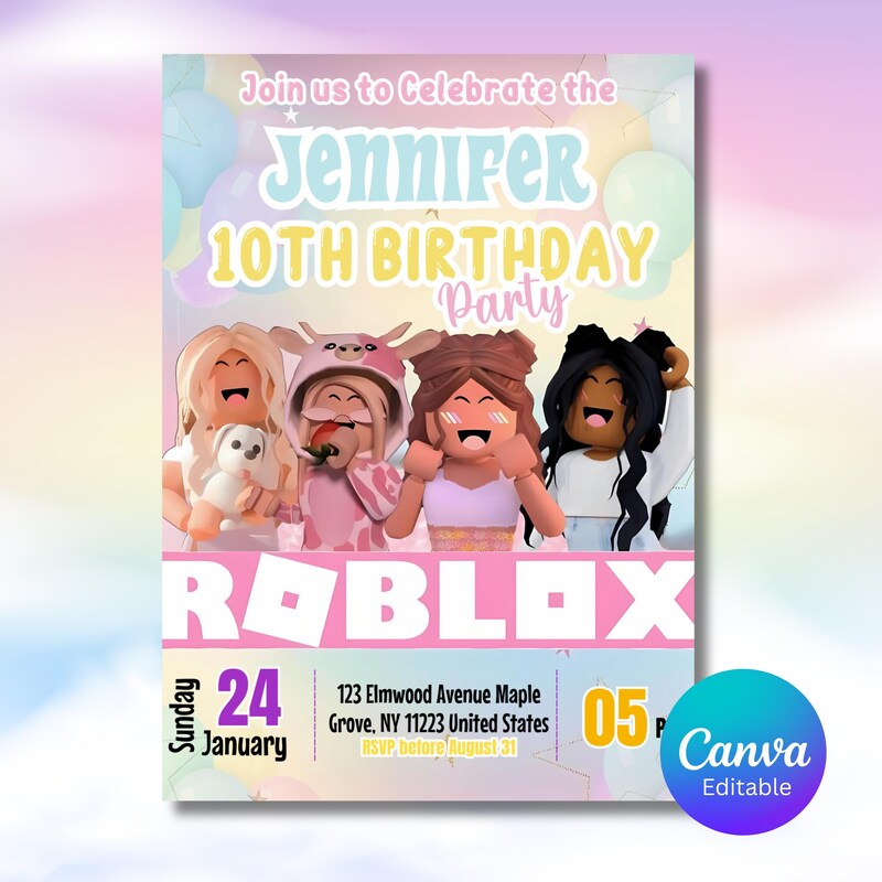 Roblox Card - Etsy