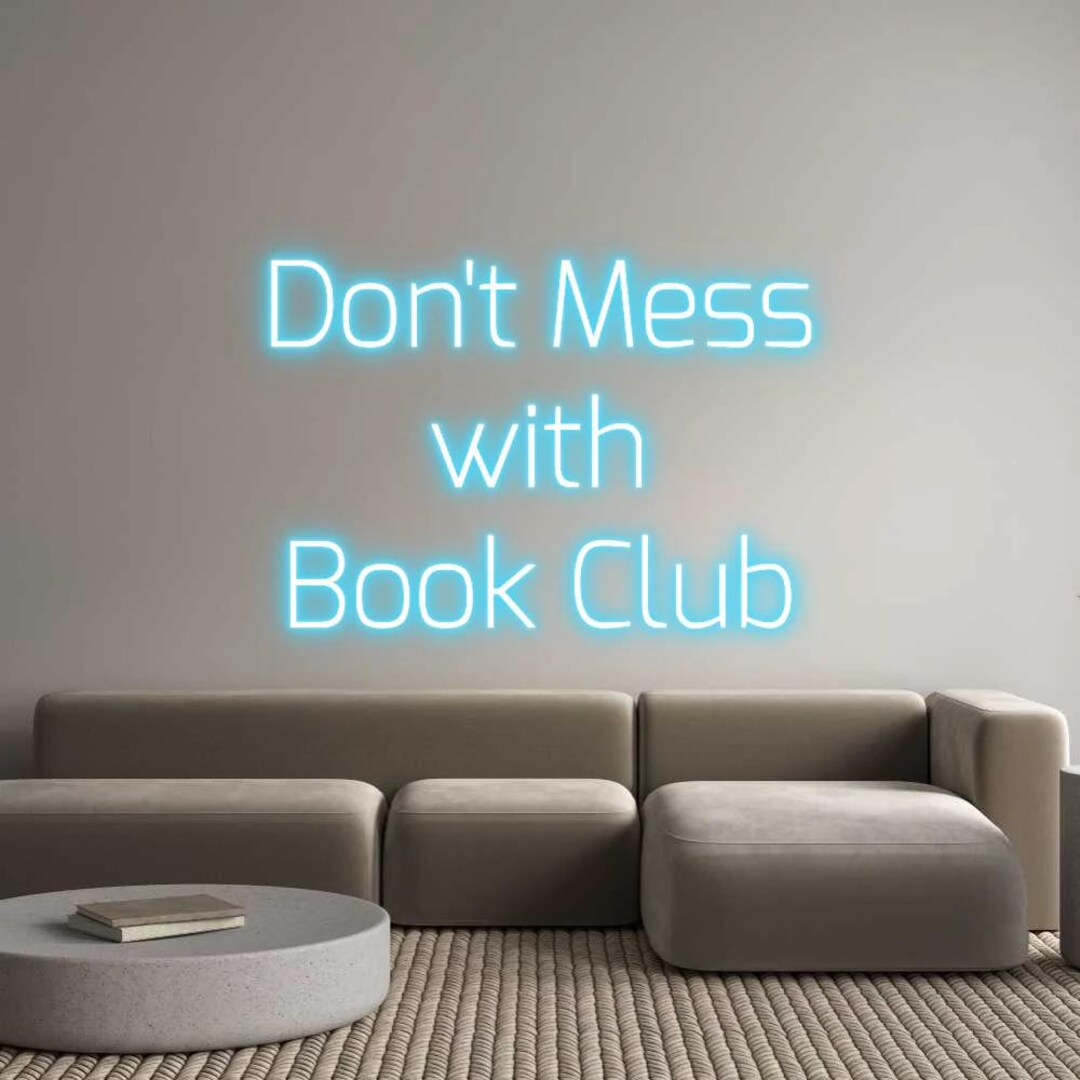Custom Neon: Don't Mess With... - Etsy