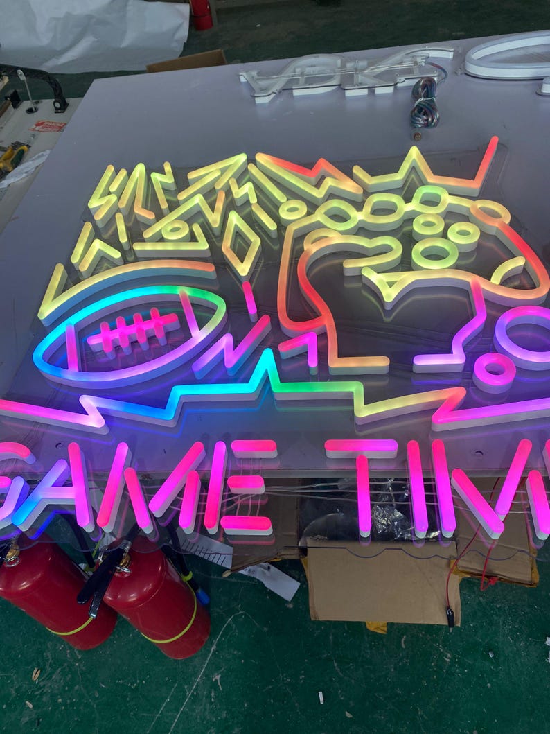 Custom Logo LED Neon Sign | Business Branding Light | Personalized ...