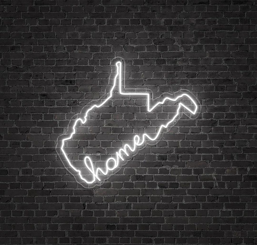 West Virginia LED Neon Sign! - Etsy