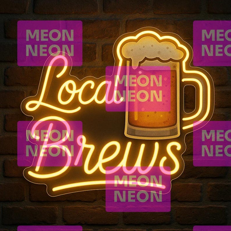 Local Brews LED Neon Sign - Etsy
