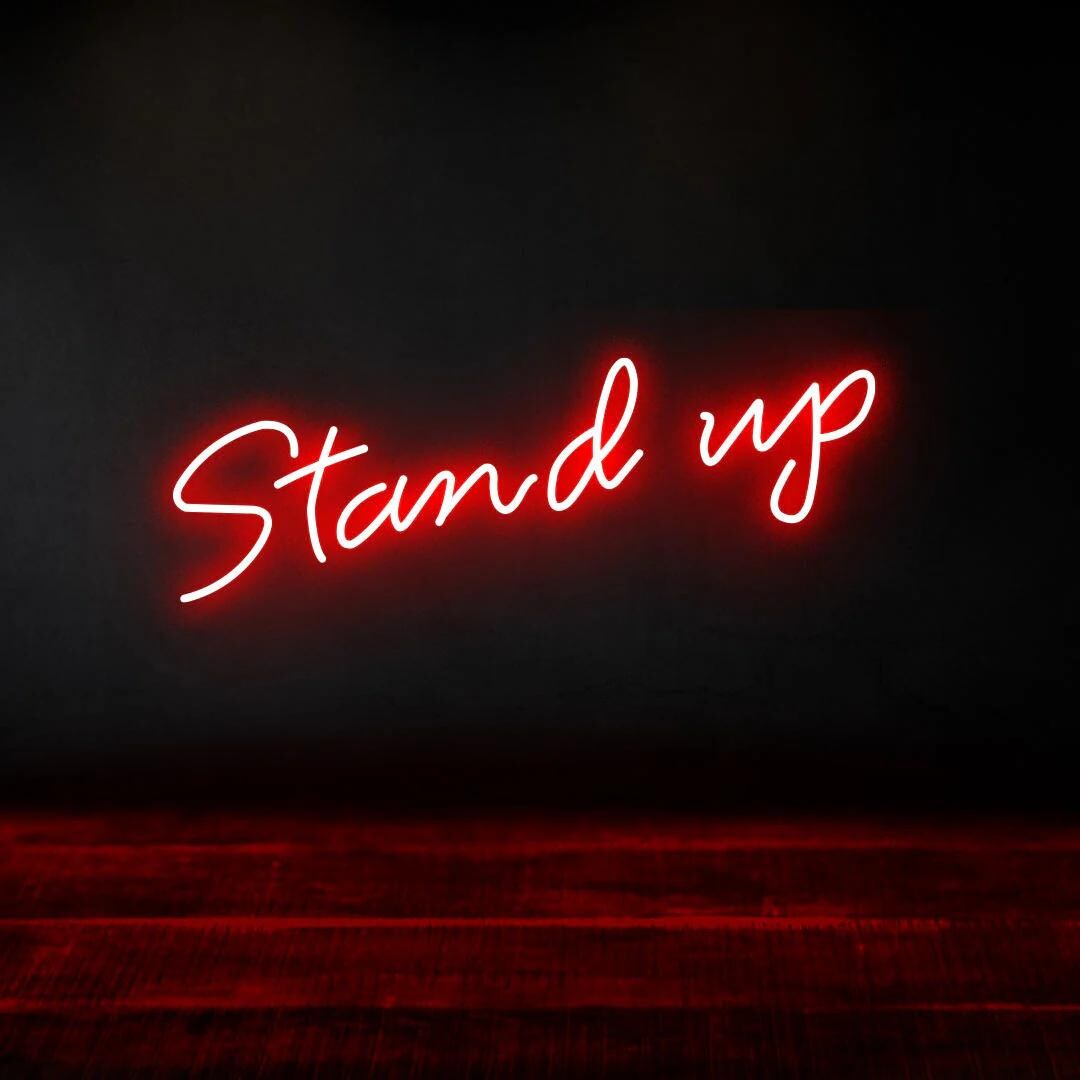 Stand up Neon Sign - Etsy