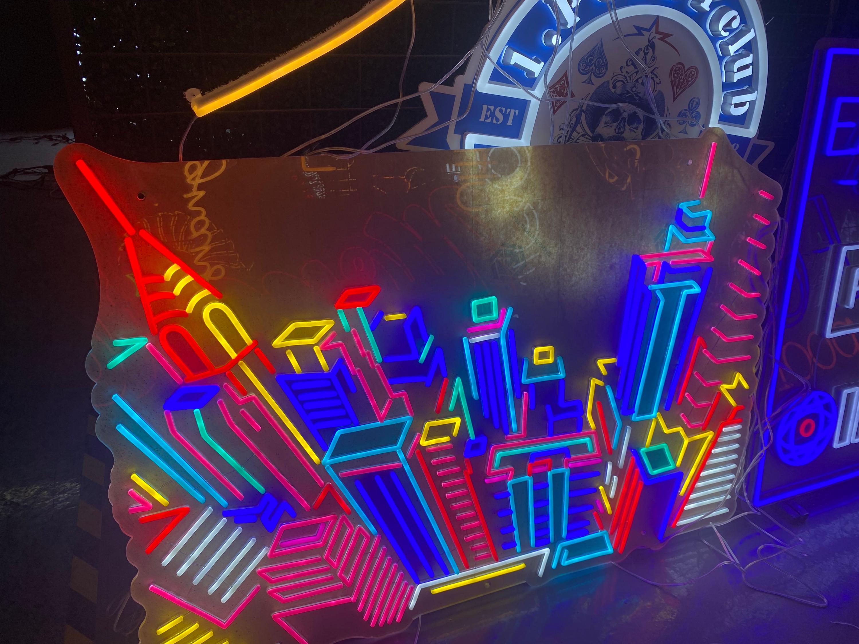 Custom Logo LED Neon Sign | Business Branding Light | Personalized ...