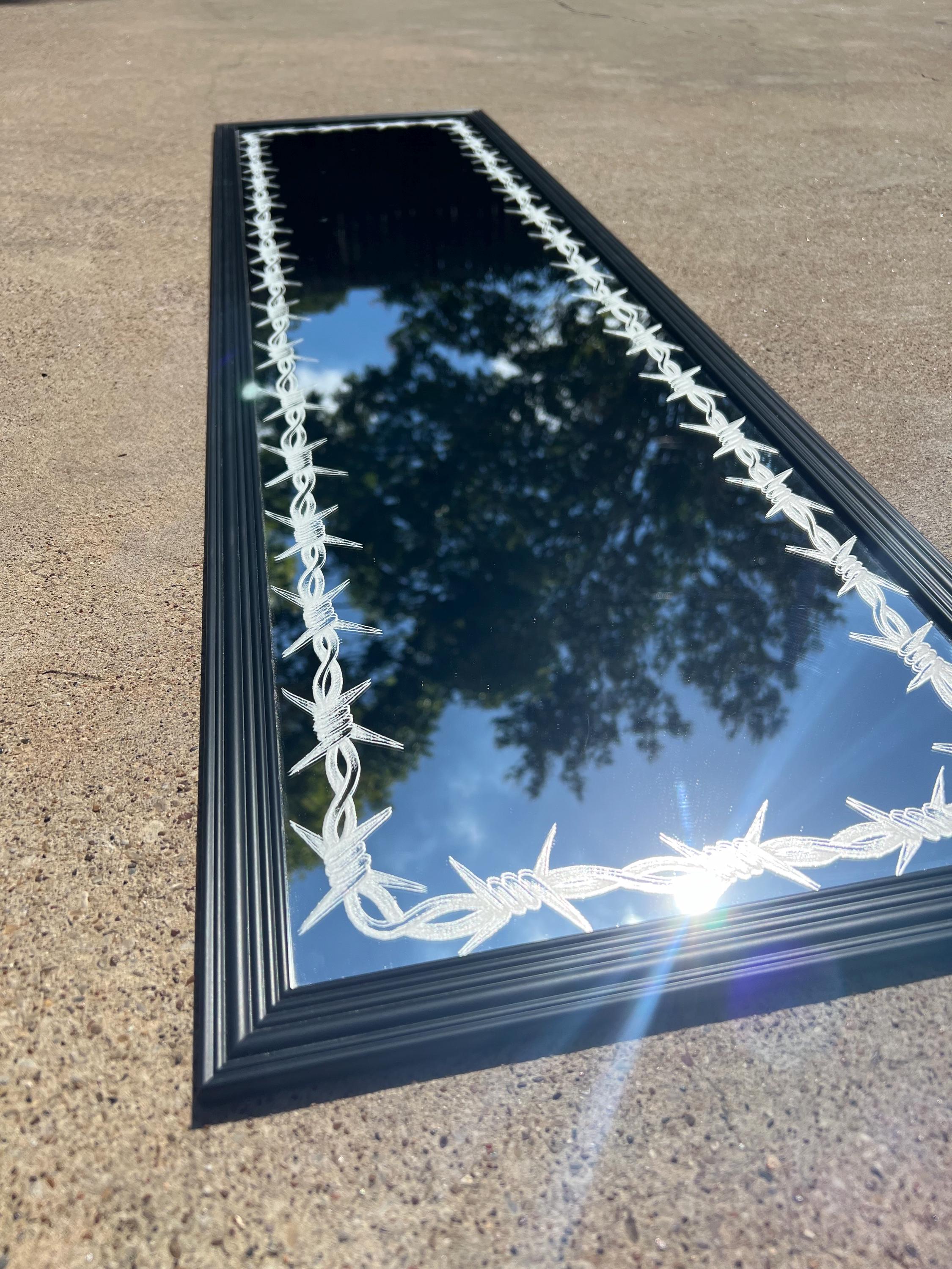 Engraved Full Body Mirror. - Etsy