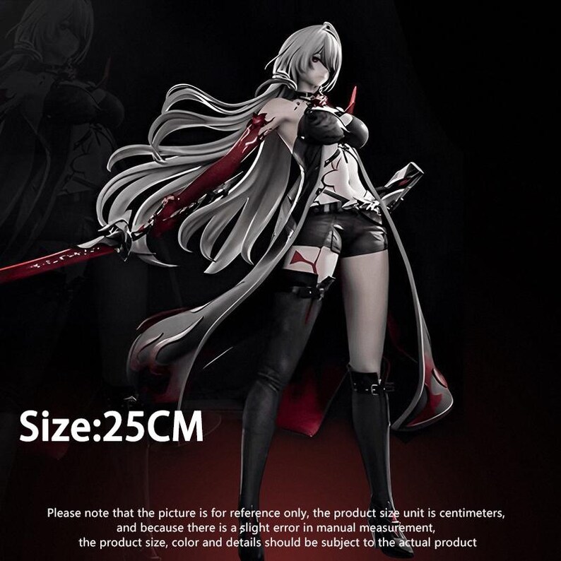 Acheron Honkai Star Rail 3D Figure Highly Detailed Figure 3D Printed ...