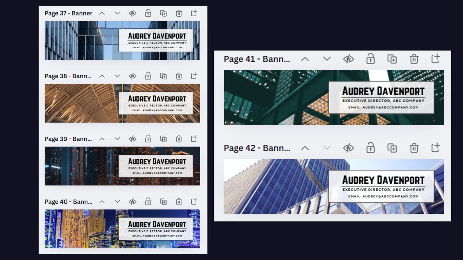 Linkedin Banner Template: Executive Personal Branding (digital Download ...