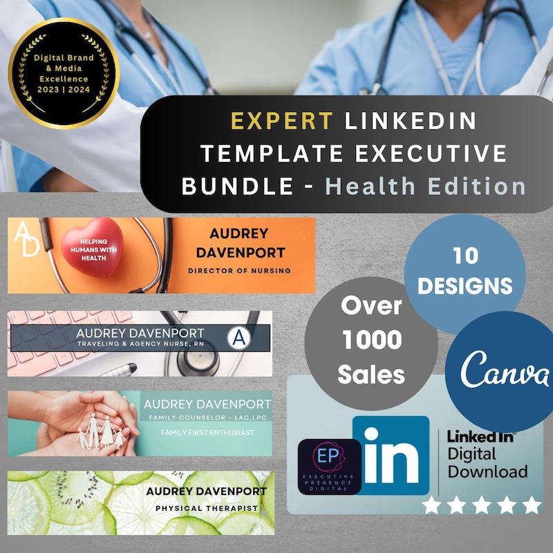 Linkedin Banner for Healthcare - Etsy
