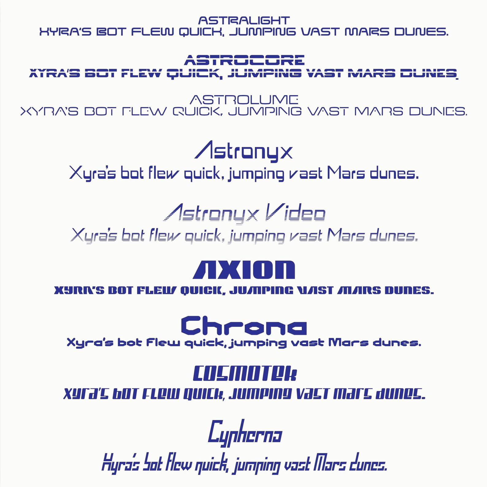 Space Font, Sci-fi Font, Futuristic Font, Font Bundle, Canva Font ...