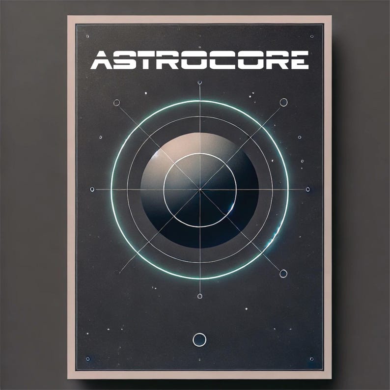 Space Font, Sci-fi Font, Futuristic Font, Canva Font, Procreate Font ...