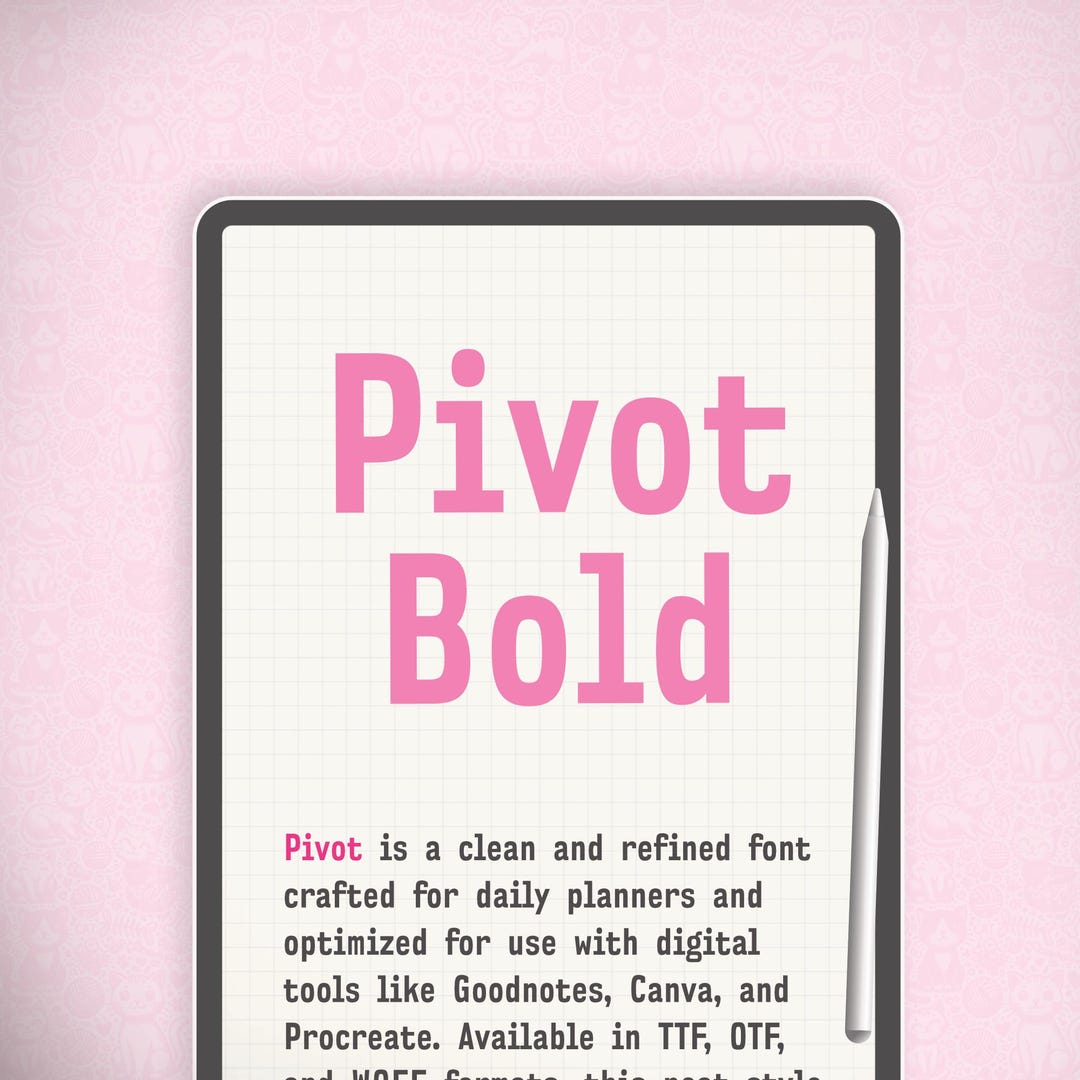 Neat Handwritten Font, Neat Font, Daily Planner Font,handwritten Font ...