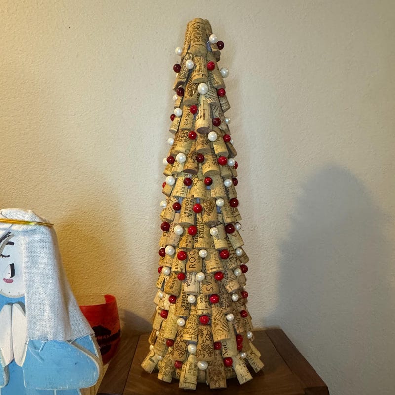 Cork Christmas Tree - Etsy