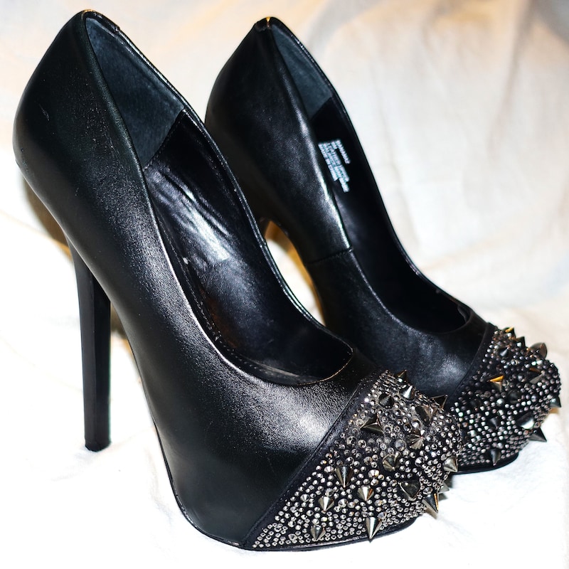 Spike Stiletto Heels - Etsy