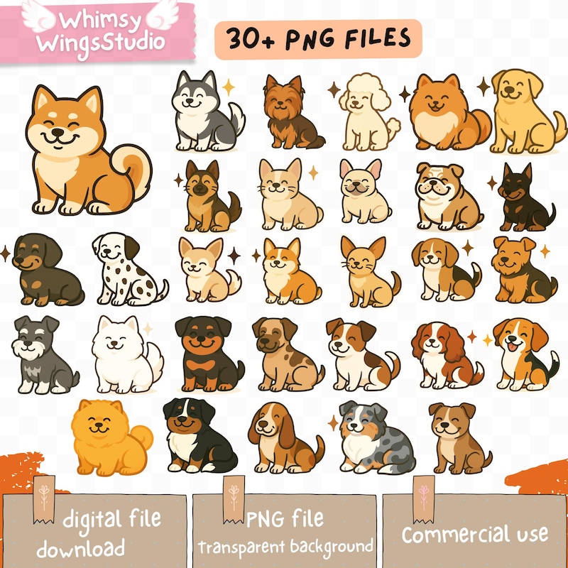 Stickers de perros - Etsy México