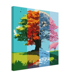 Seasons Tree - Etsy