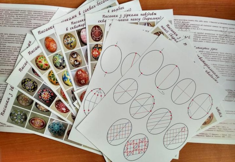Ukrainian Pysanky Folk Art Book - DIY Easter Eggs Ornaments L Pysanka ...