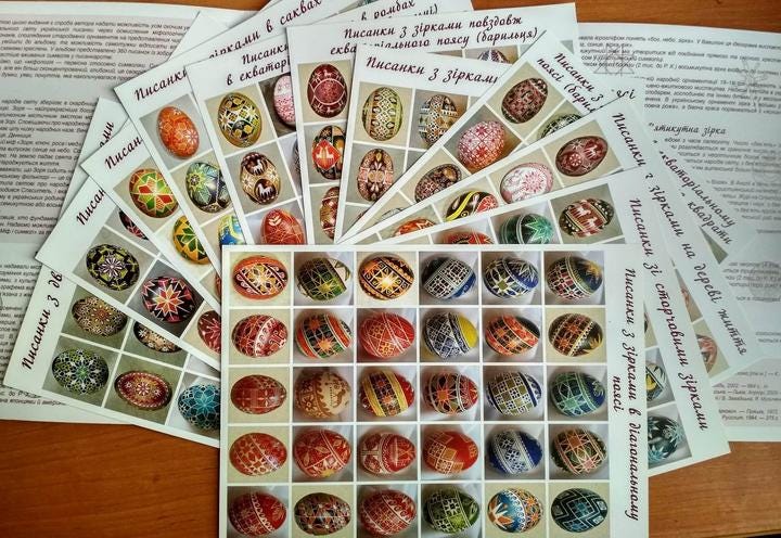 Ukrainian Pysanky Folk Art Book - DIY Easter Eggs Ornaments L Pysanka ...