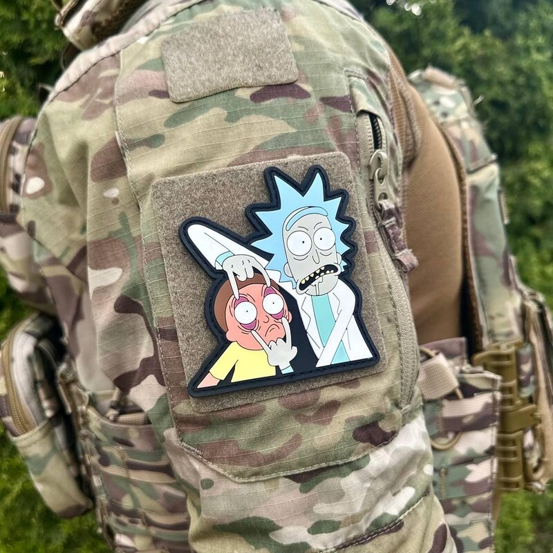 Rick and Morty Patch - Etsy