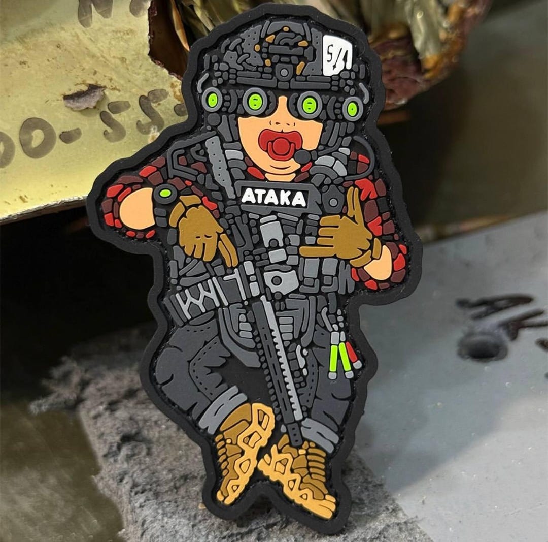 PVC Patch Born for War, Night Camouflage Baby, Tactical Moral Patch - Etsy