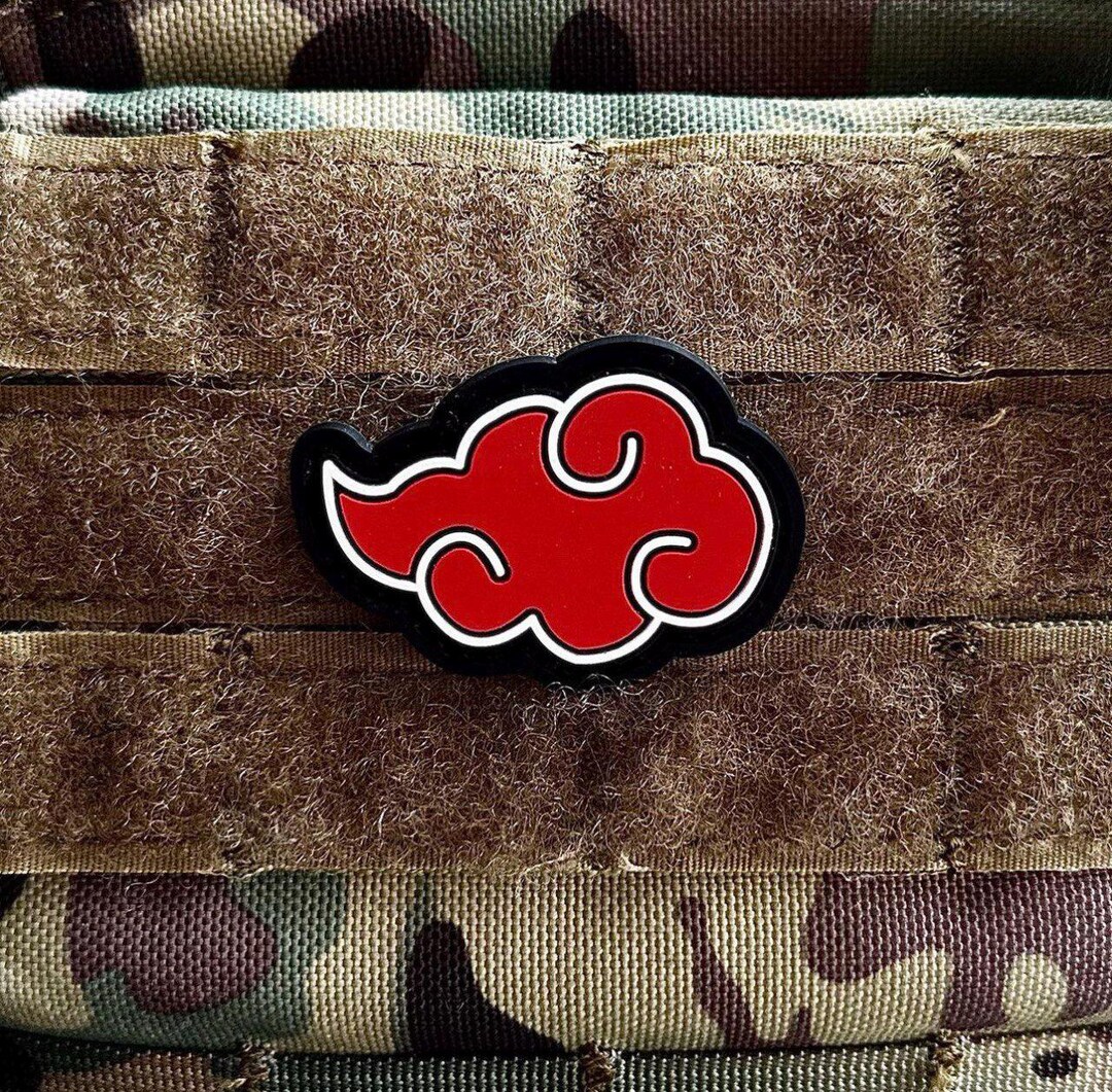 PVC Patch Aka, Ninja, Anime Patch, Manga, Tactical Moral Patch - Etsy