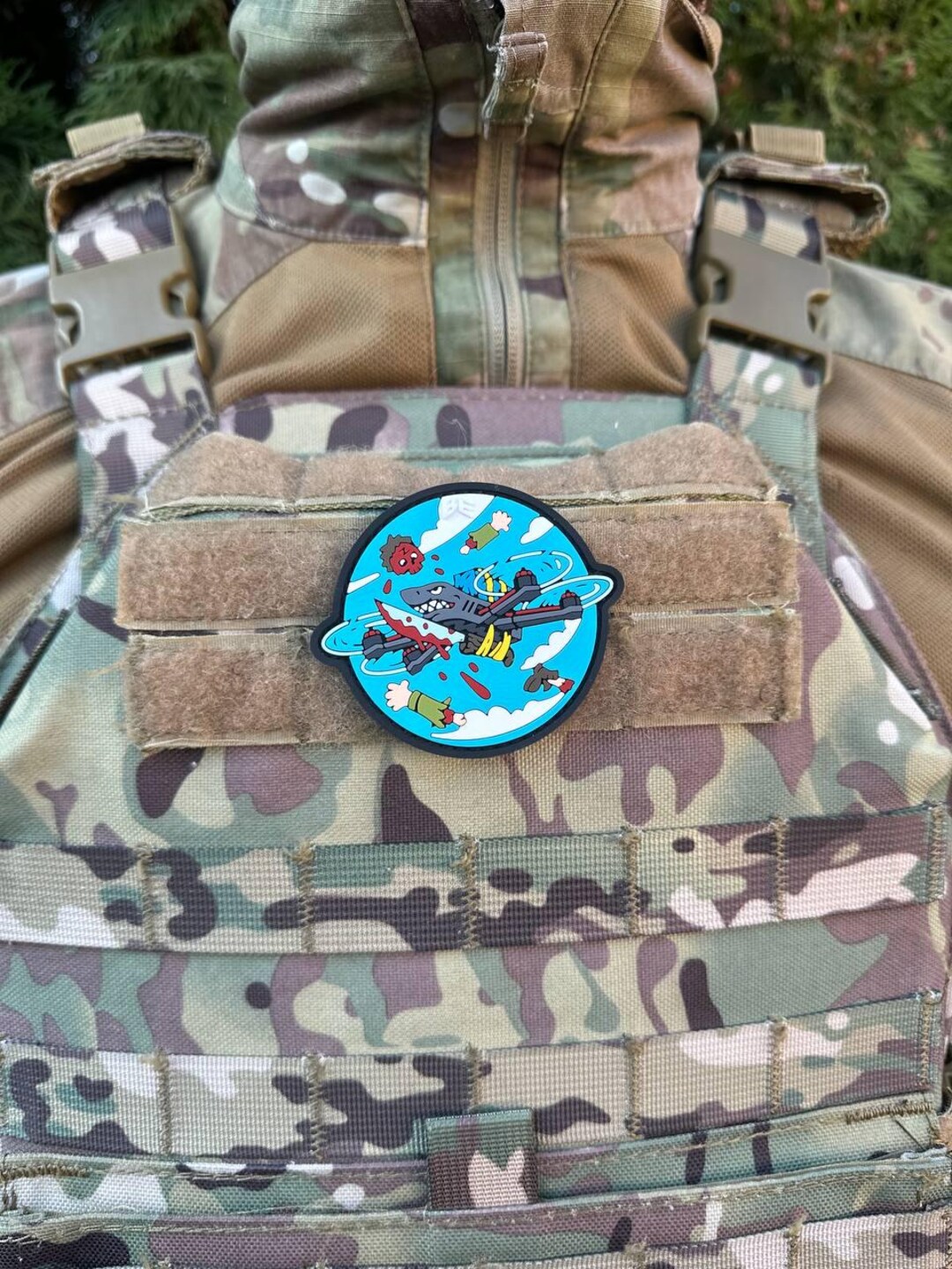 PVC Patch FVP, Drone, Tactical Moral Patch - Etsy